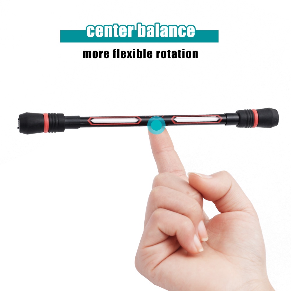 Spinning Rotating Pen/ LED Light Fidget Pen/Rolling Finger LED Pen ...