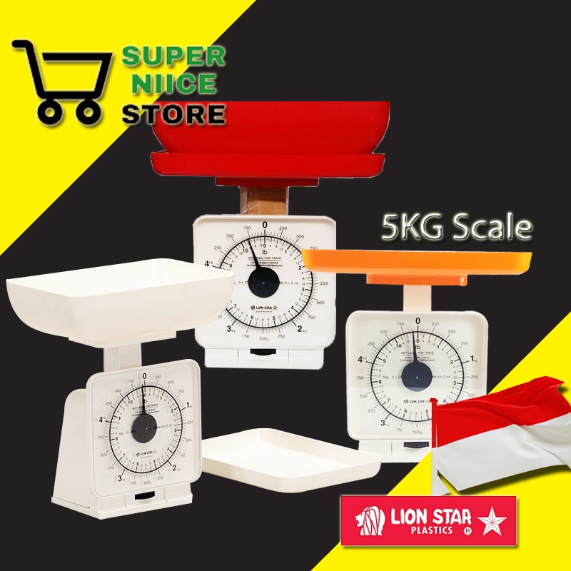 Lion Star Kitchen Weighing scale 5kg | Shopee Malaysia