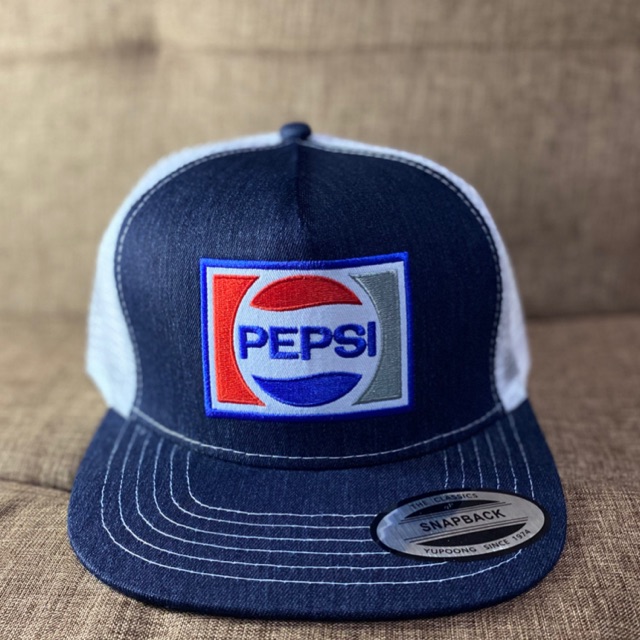 SNAPBACK CAP PEPSI (Blue White) | Shopee Malaysia