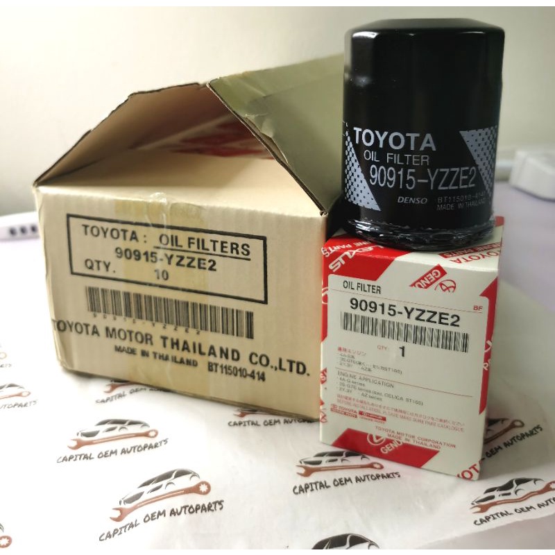 90915-YZZE2 Toyota Oil Filter 90915-YZZE2 -Estima 2.4/ Altis New /Vios ...