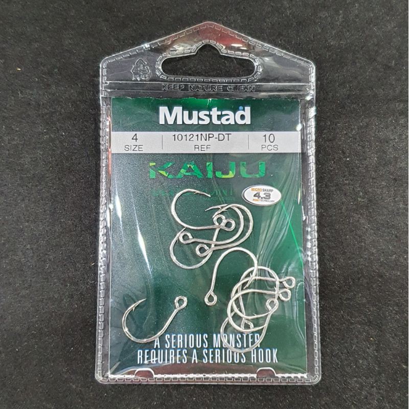 Mustad Kaiju Inline Hook 10121NP-DT | Shopee Malaysia
