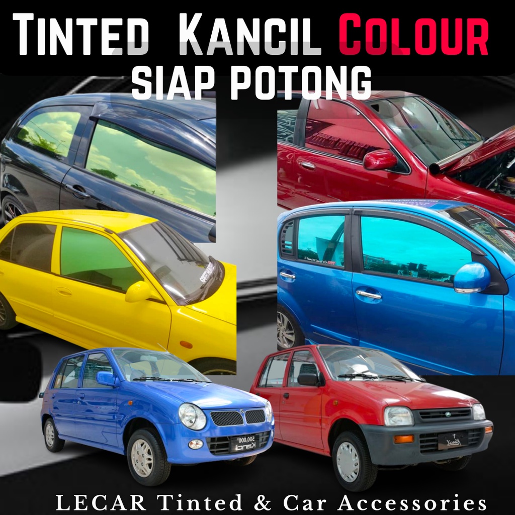 Tinted Perodua Kancil / tinted kereta/ tinted perodua kancil siap ...
