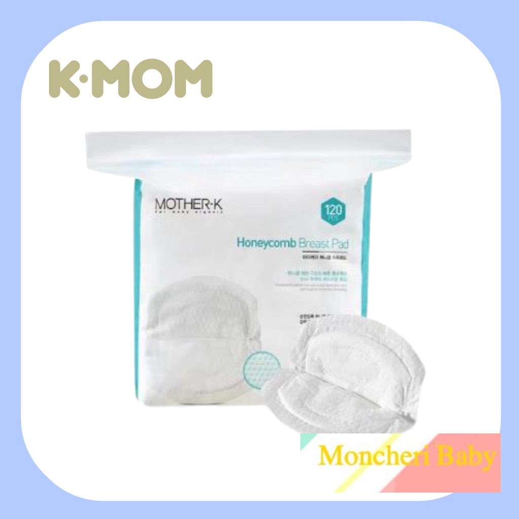 K-mom (Mother-K) Honeycomb Breast pads (120pcs) | Shopee Malaysia