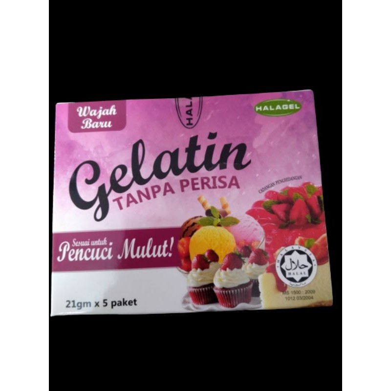 Serbuk Gelatin Halal Gel (halal tanpa perisa) | Shopee Malaysia