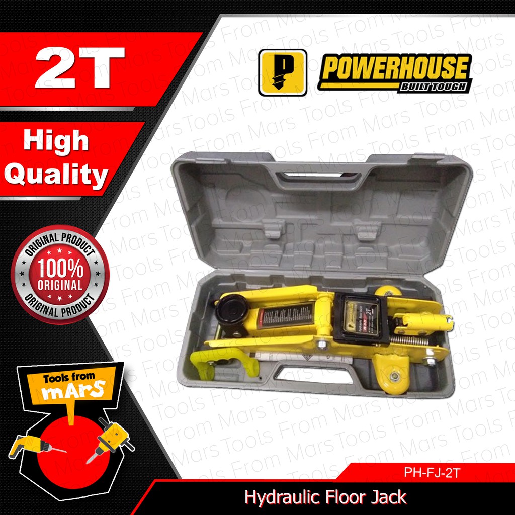 POWERHOUSE 2 TON Hydraulic Floor Jack PH-FJ-2T •TFM• | Shopee Malaysia