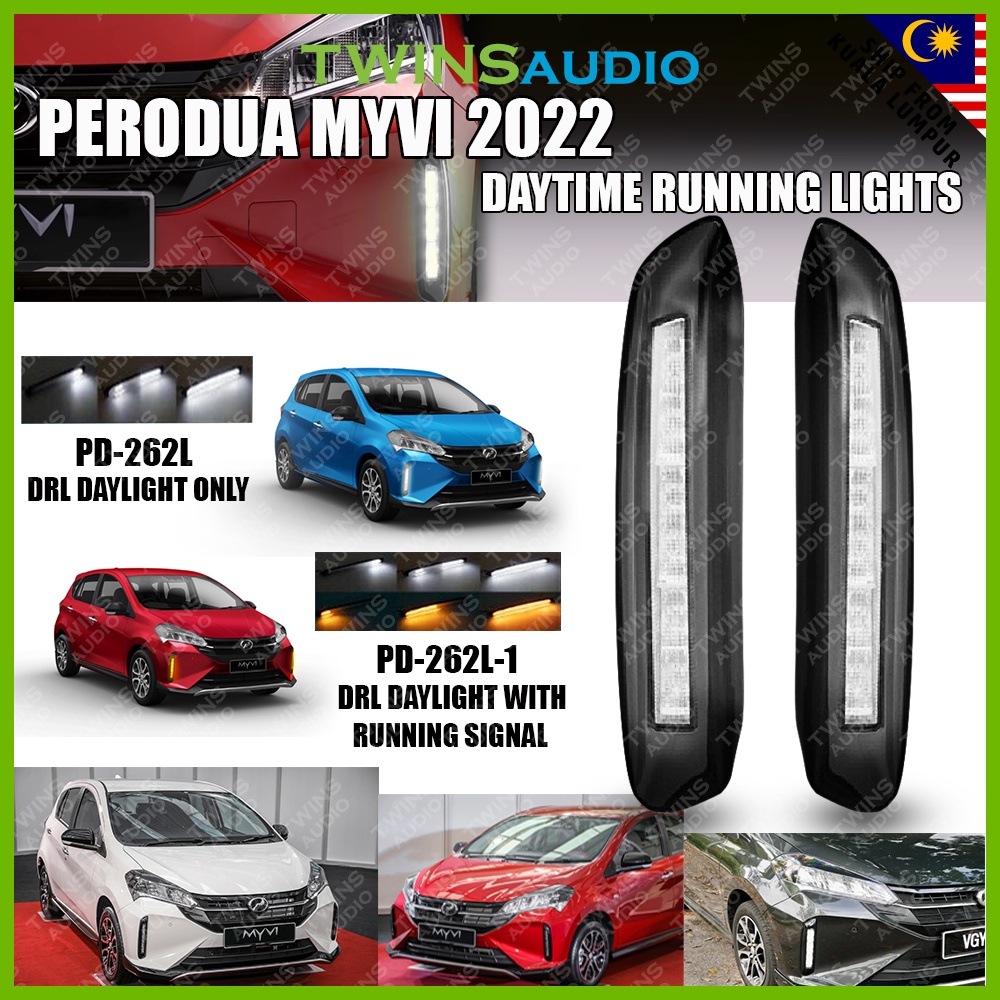 PERODUA MYVI 2022 Oem Daytime Running Signal DRL Led DayLight | Shopee ...