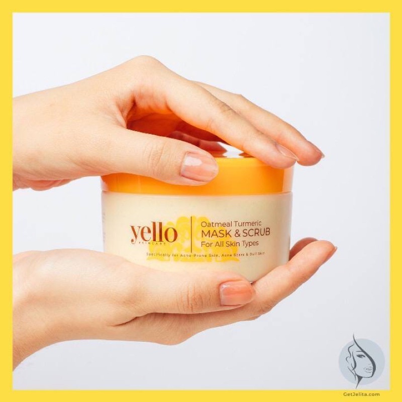 [CLEARANCE] Yello Skincare Oatmeal Turmeric Mask & Scrub (Yellow Gorgeous OTMS) | Shopee Malaysia