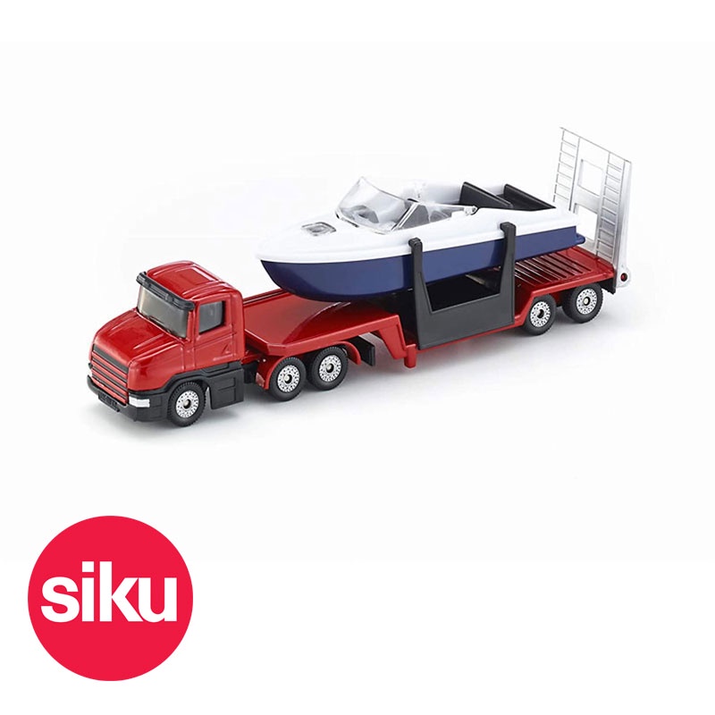 Siku 1613 Low Loader + Boat Die Cast Vehicle in Blister Pack | Shopee Malaysia