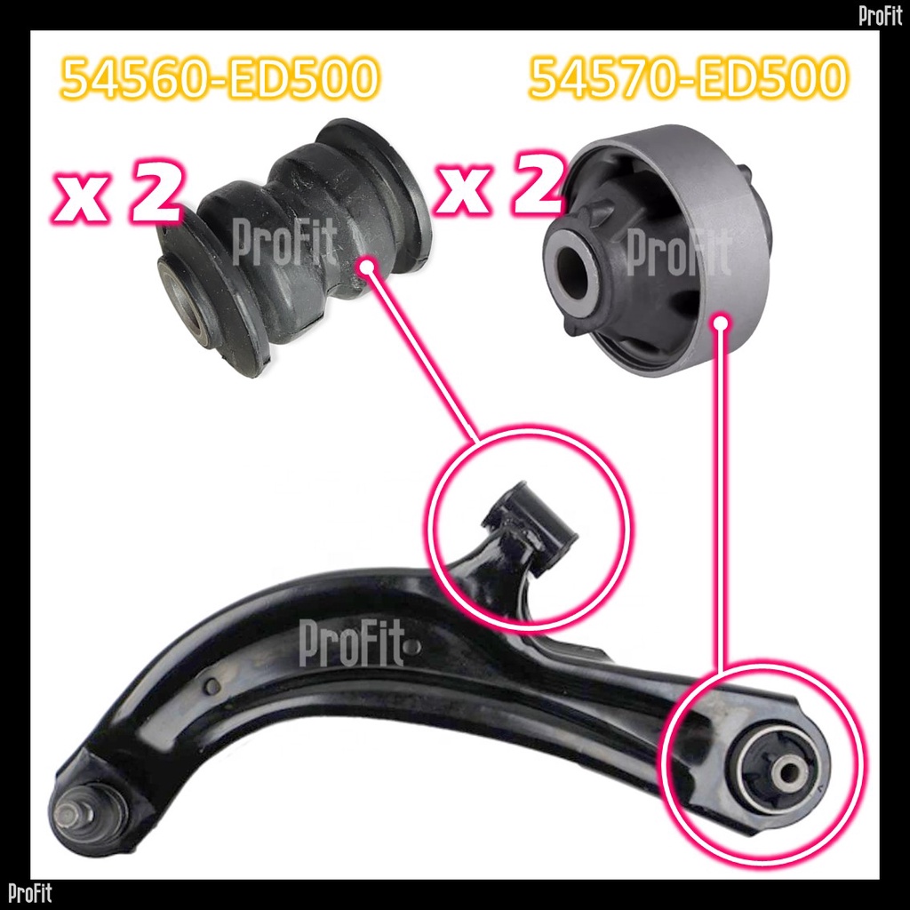 1 SET 4PCS Nissan NV200 Latio C11 Livina L10 Sylphy G11 B17T March K12 ...
