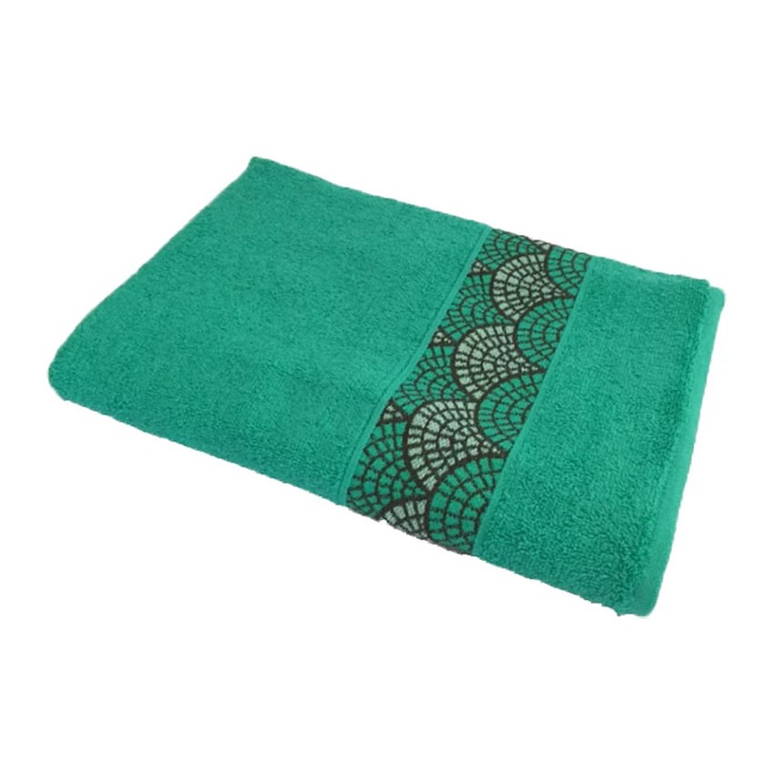 MP OSHRIT 100% Cotton dobby border design 70x135cm (Green) | Shopee ...