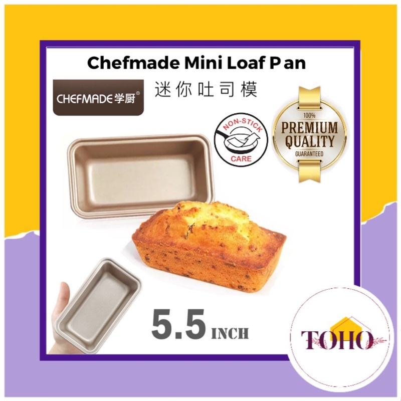 [CHEFMADE] MINI LOAF PAN WK9023 | Shopee Malaysia