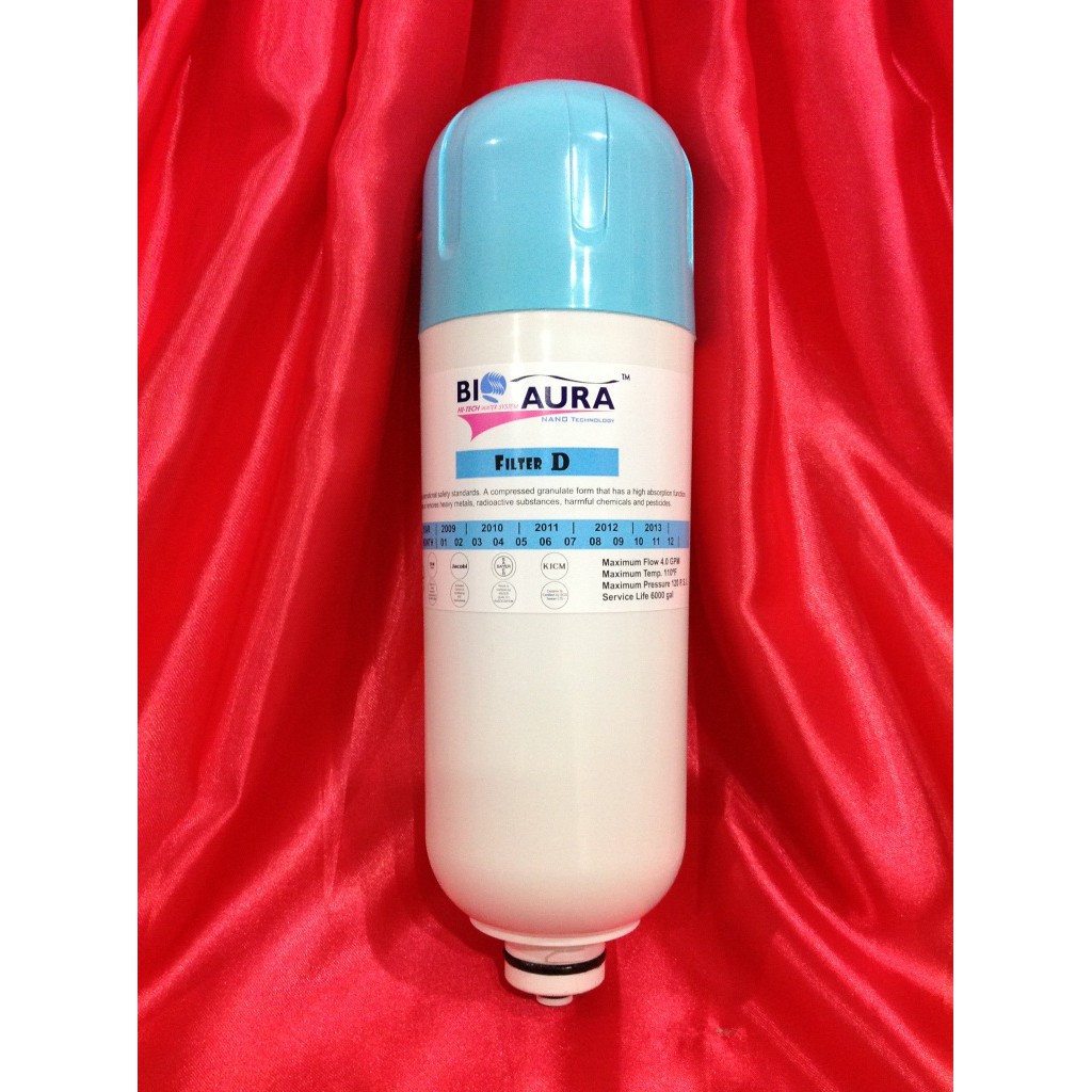 WATER FILTER - Bio Aura Water Purification System Filter A,B,C,D,E,F ...