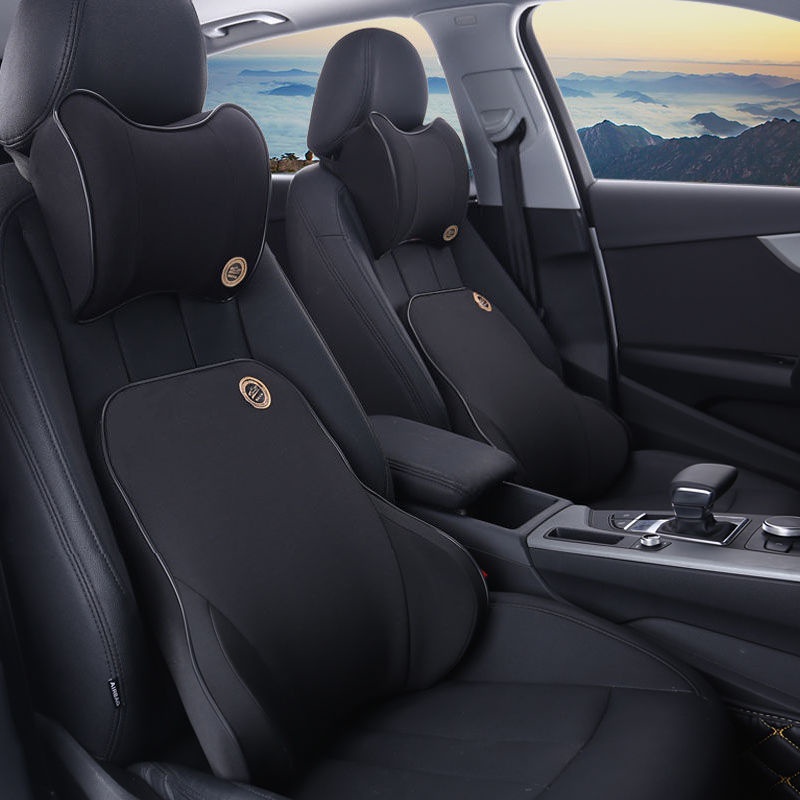 【Ready Stock】Car Seat Headrest Pad Soft Memory Foam Pillow Headrest ...