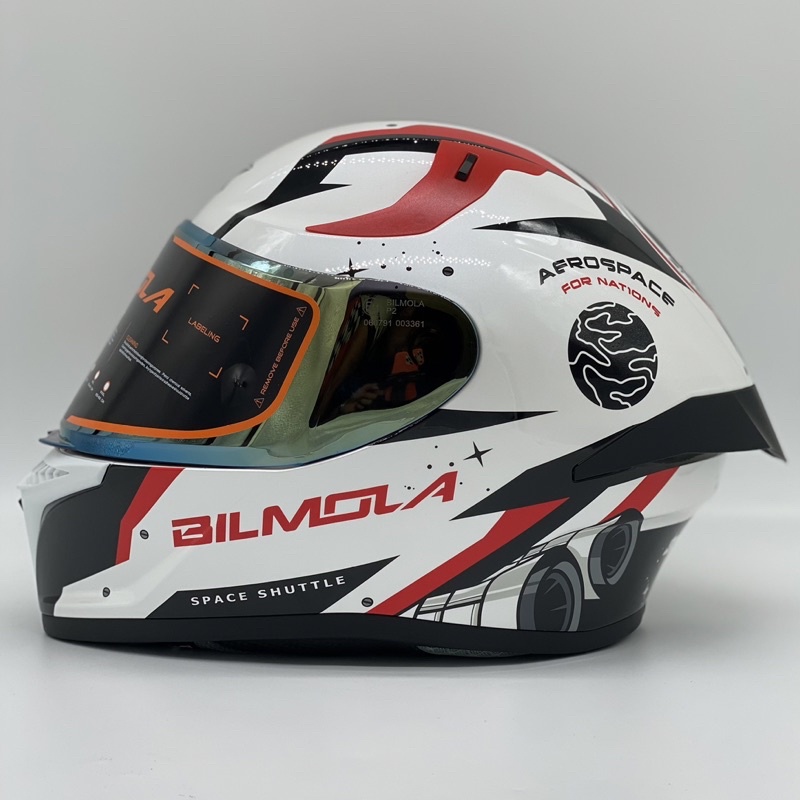 BILMOLA Rapid RS Spaceship Fullface Helmet | Shopee Malaysia