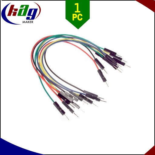 20cm Single Male To Male Dupont Wire Color Jumper Cable/pc | Shopee ...