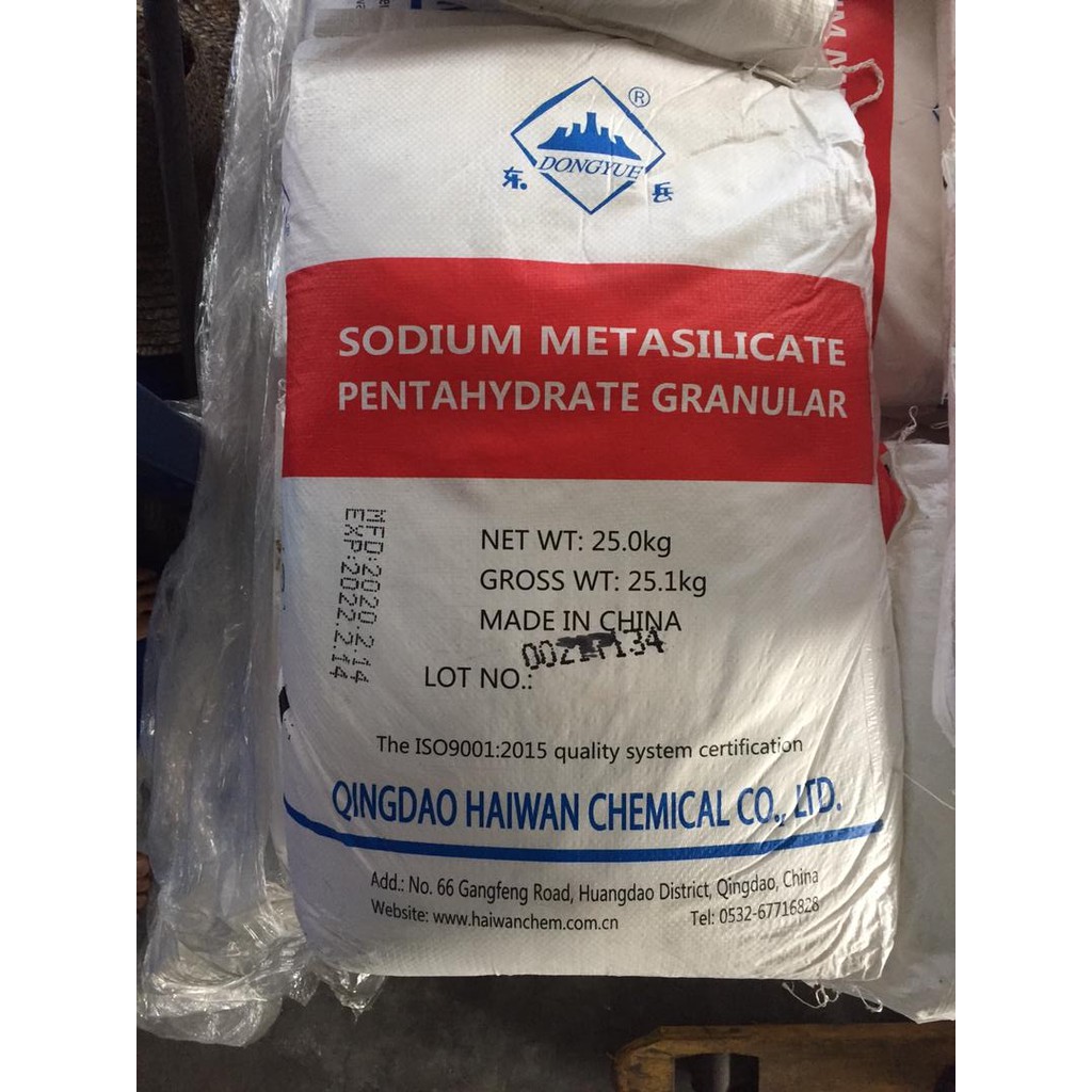 25kg / bag :SODIUM METASILICATE(SURFACE ACTIVE MATERIAL) | Shopee Malaysia