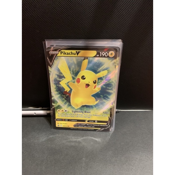 Pokemon Pikachu V Promo | Shopee Malaysia
