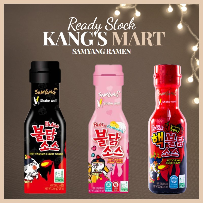 [ Ready Stock ] Halal Samyang Buldak Sause Spicy Sos, Sauce samyang ...