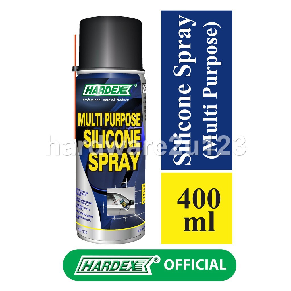 HARDEX Multi Purpose Silicone Spray - 400ml (HD200) | Shopee Malaysia