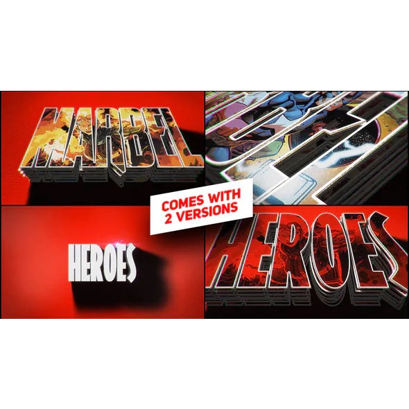 Marvel Opening Intro - After Effect Template | Shopee Malaysia