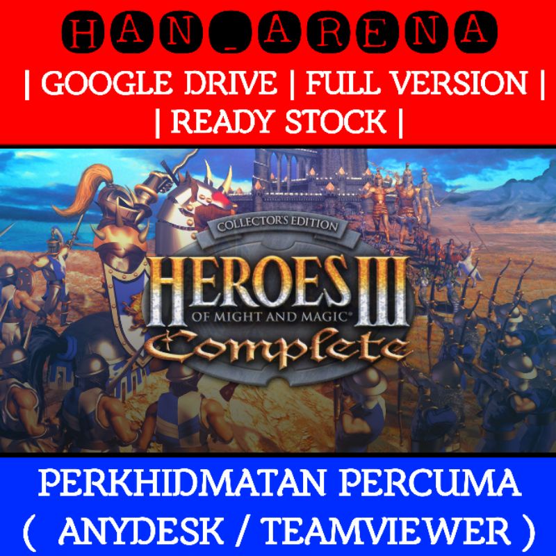HEROES OF MIGHT AND MAGIC III COMPLETE [ PC GAMES ] | Shopee Malaysia