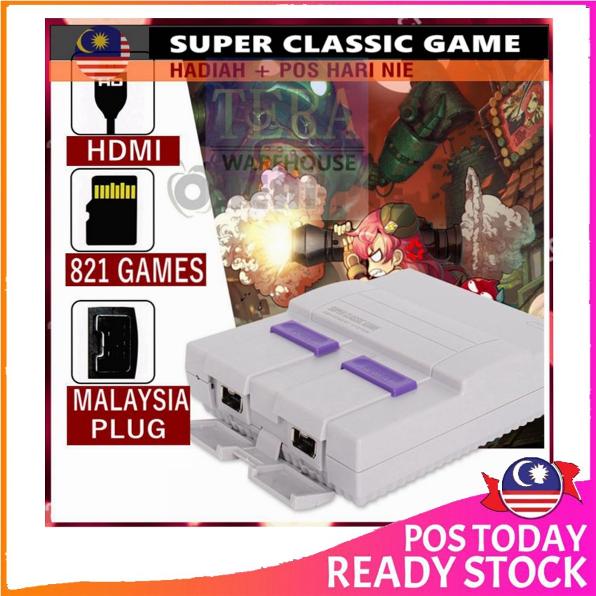 Super Nes Classic Nostalgic Fc Video Game Console HDMI 820 & AV 620 ...