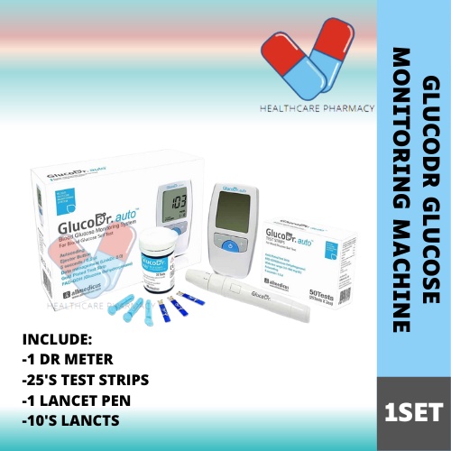 GLUCODR GLUCOSE MONITORING MACHINE SET (GLUCO DR) | Shopee Malaysia