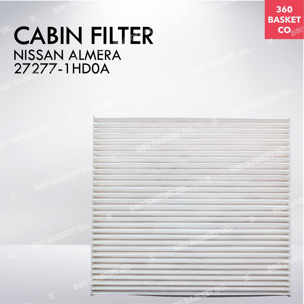 CABIN AIR FILTER NISSAN ALMERA (27277-1HD0A) | Shopee Malaysia