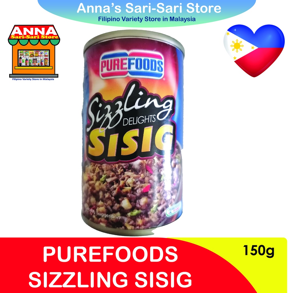 PUREFOODS SISIG SIZZLING Delights 150 Grams | Shopee Malaysia