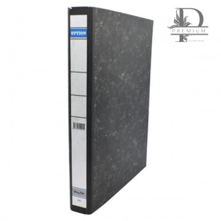 25mm Single Ring File / Fail Hitam Kulit Keras 1 inchi / Fail Hitam ...