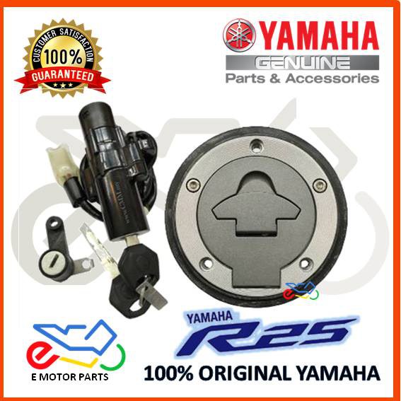 R25 MAIN SWITCH LOCK KUNCI KEY SET YAMAHA YZF R25 V1/V2 [100%ORIGINAL ...