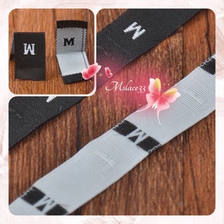 [50pcs] Label Saiz / Size Label/Tag Saiz Label Baju / Clothing Size ...