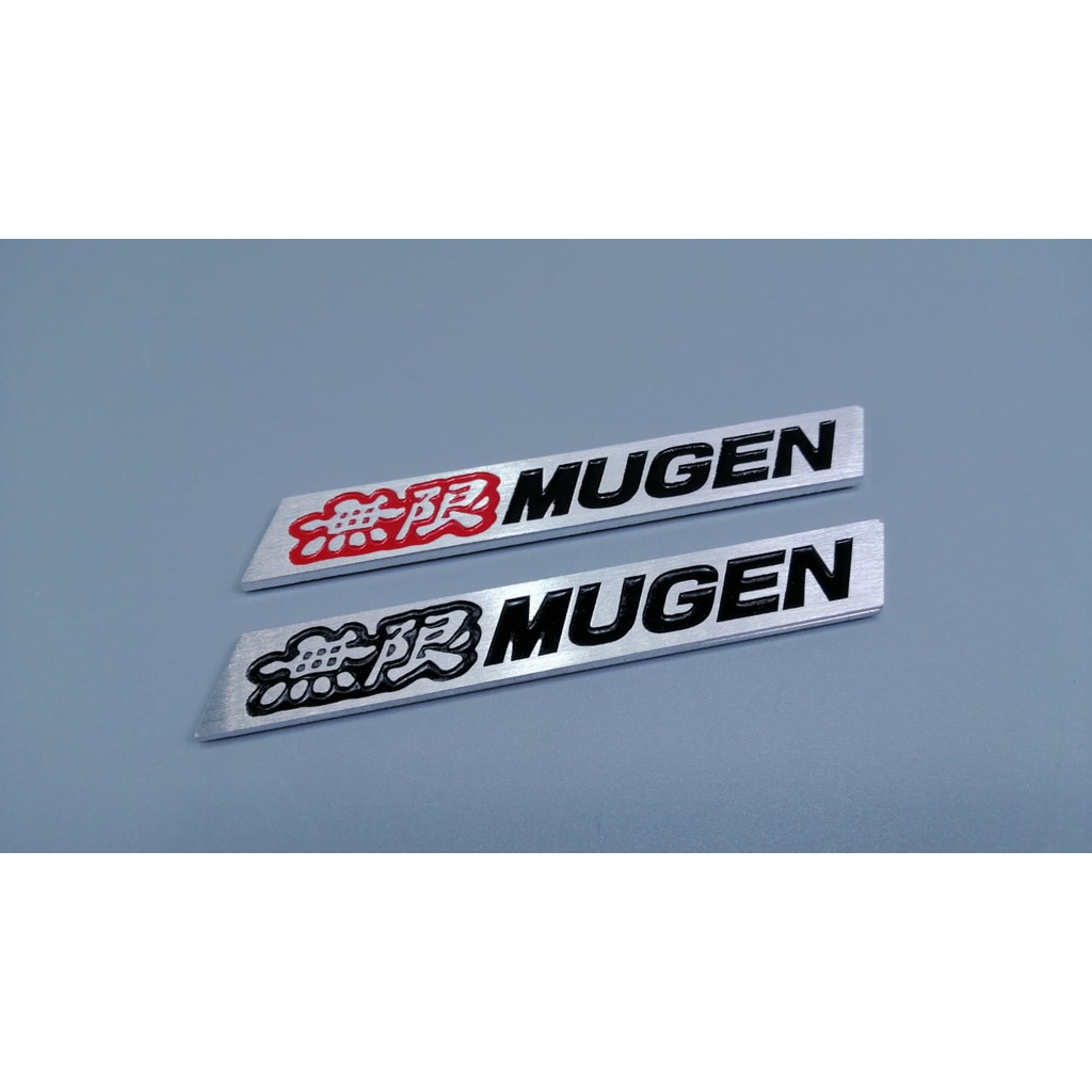 *READY STOKE*HONDA MUGEN SPOILER STEEL EMBLEM LOGO MUGEN SPOILER LOGO ...