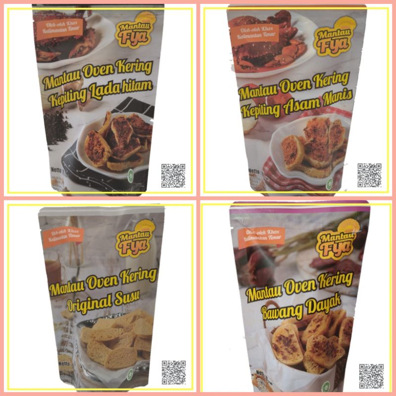 HITAM Mantau Oven Fya Dried Black Pepper 100 gr Snack Snack By ...