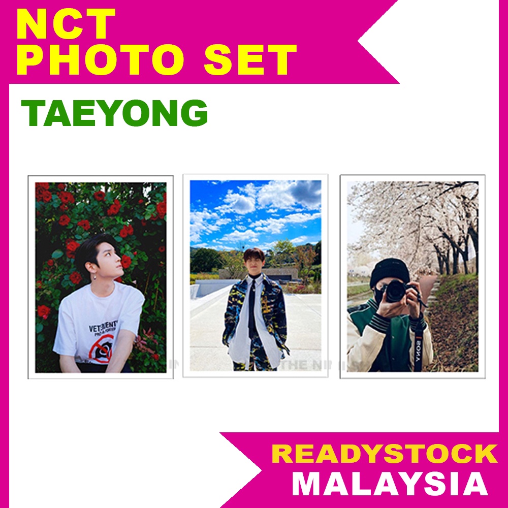 NCT TAEYONG (Photo Set) - NCT 127, NCT DREAM, WAYV PHOTO | Shopee Malaysia