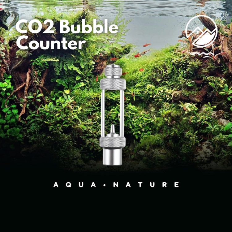 CO2 Bubble Counter with Built-In Check Valve (CO2 Equipment) (Aquarium ...