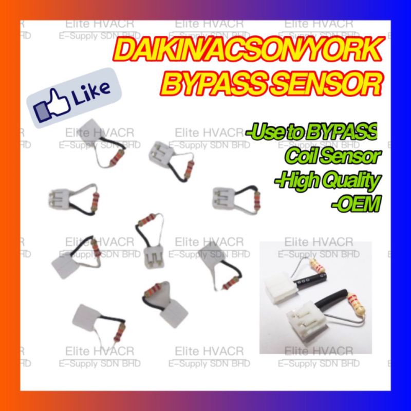 Copper Sensor By Pass Sensor DAIKIN / YORK/ ACSON Wall Mounted Aircond ...