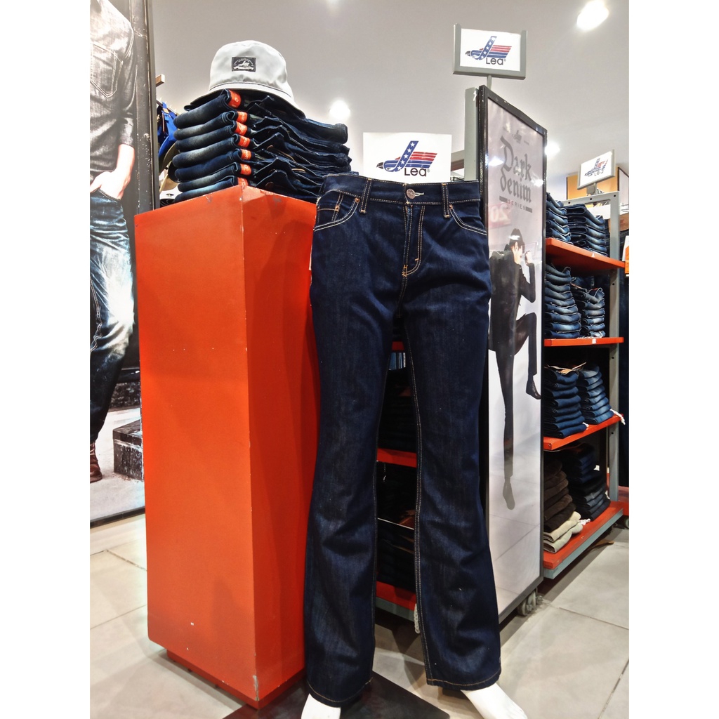 Lea original boot cut jeans 607.17.01.90 | Shopee Malaysia