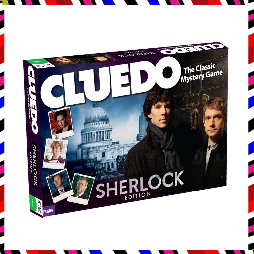 Cluedo Sherlock Edition board game Harry potter cluedo board game ...