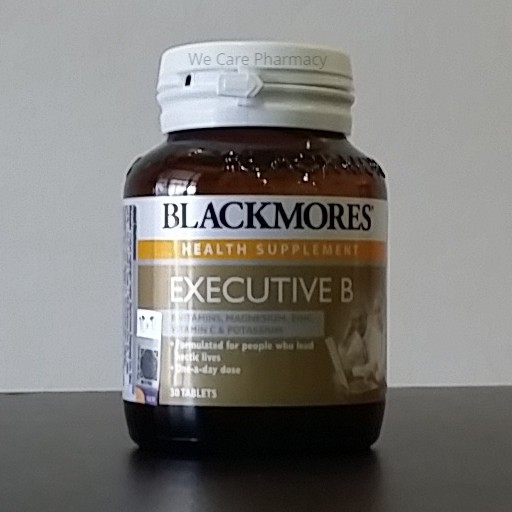 Blackmores Executive B Tablets 30's (One-A-Day Dose For People Who Lead ...