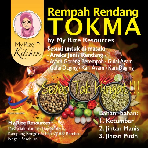 Rempah Rendang Tokma | Shopee Malaysia