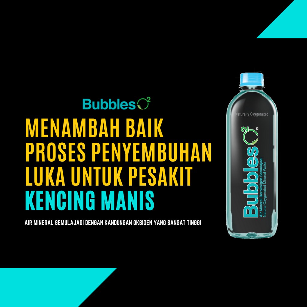 [800ml x 12bottles] Bubbles O2 Naturally Oxygenated (Oxygen-Rich ...