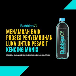 [425ml x 24bottles] Bubbles O2 Naturally Oxygenated (Oxygen-Rich ...