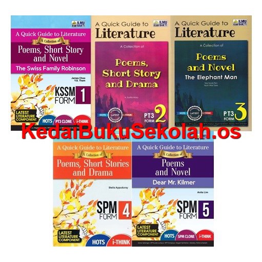 A QUICK GUIDE LITERATURE FORM 1/2/3/4/5 @ KEDAI BUKU KOPERASI BUKU ...