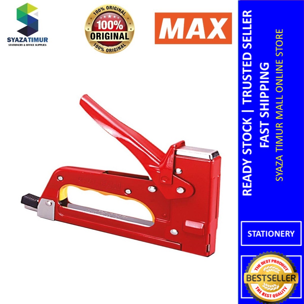 MAX Stapler Gun Taker TG-D (Heavy Duty) - Metal | Shopee Malaysia