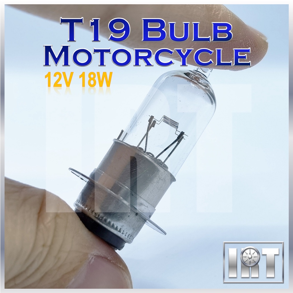 T19 Motorcycle 1 Pin 12V 18W Bulb Osram Double Moto Lampu Lamp Light ...