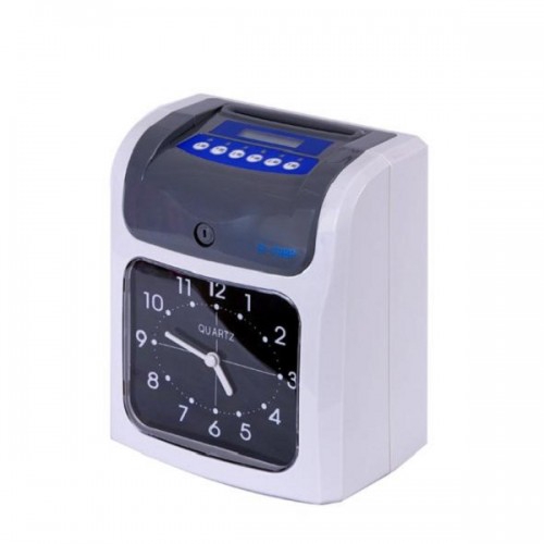 Work Time Attendance Record Machine Punch Card Analogue clock | Shopee ...