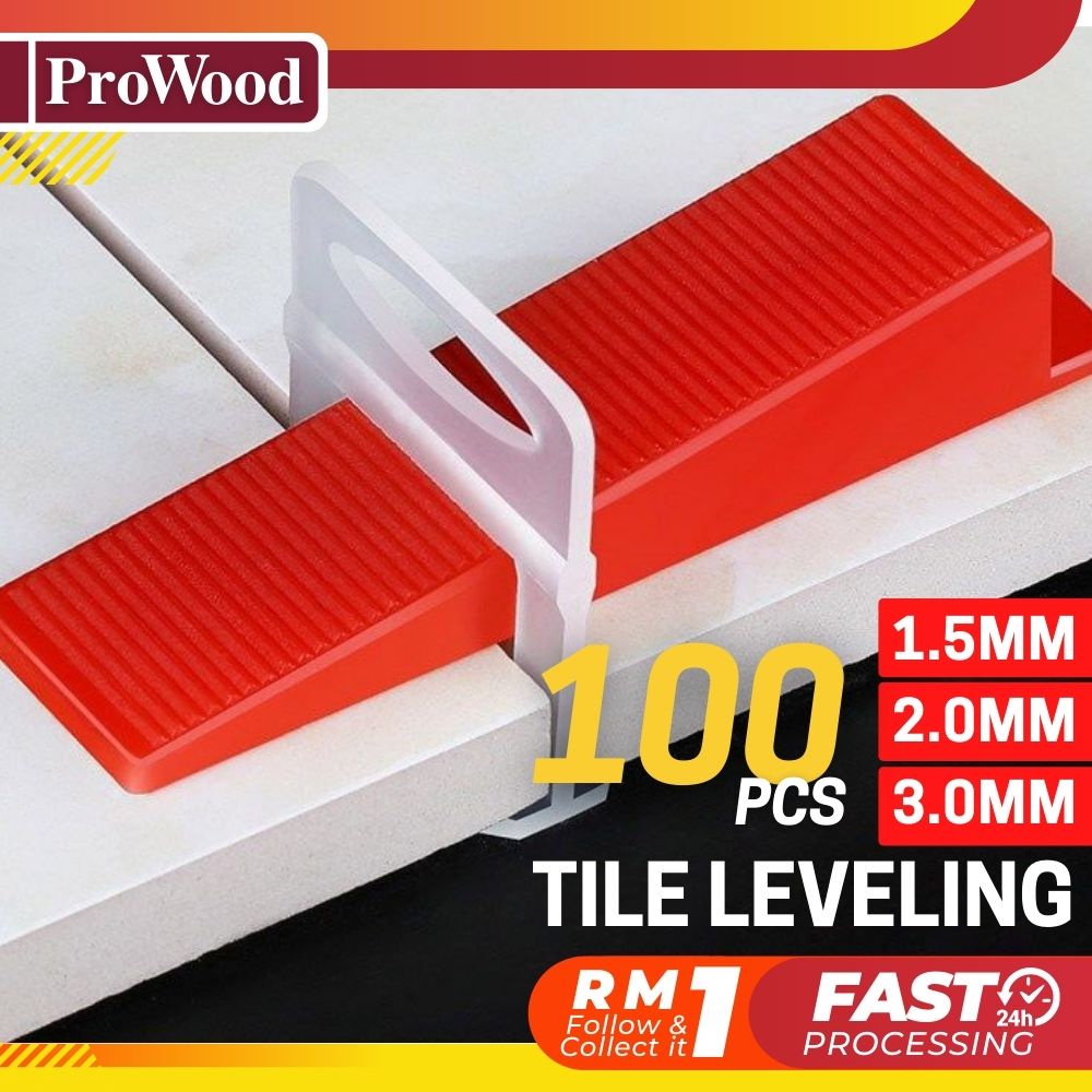 100PCS Reusable Plastic Ceramic Tile Leveling Clip 1.5mm / 2mm / 3mm ...