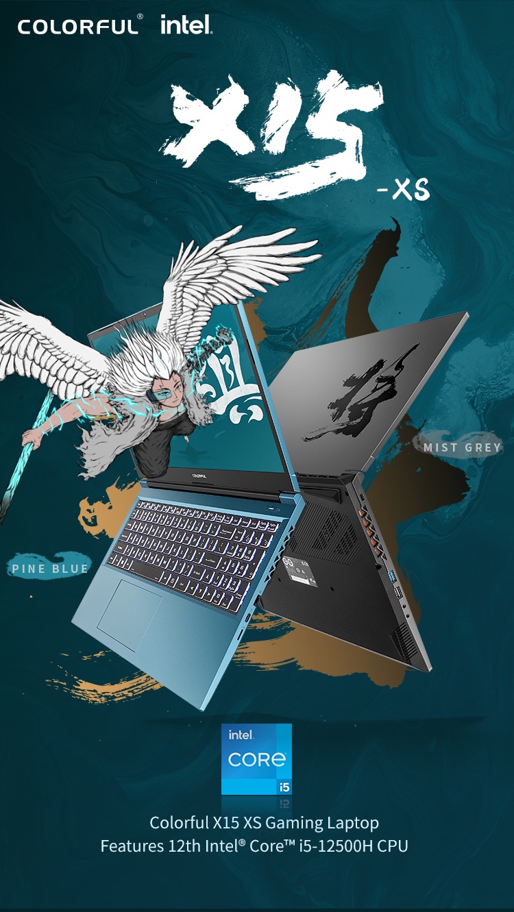 Colorful X15-XS 22 Gaming Laptop (I5-12500H/16GD4/512SSD) | Shopee Malaysia