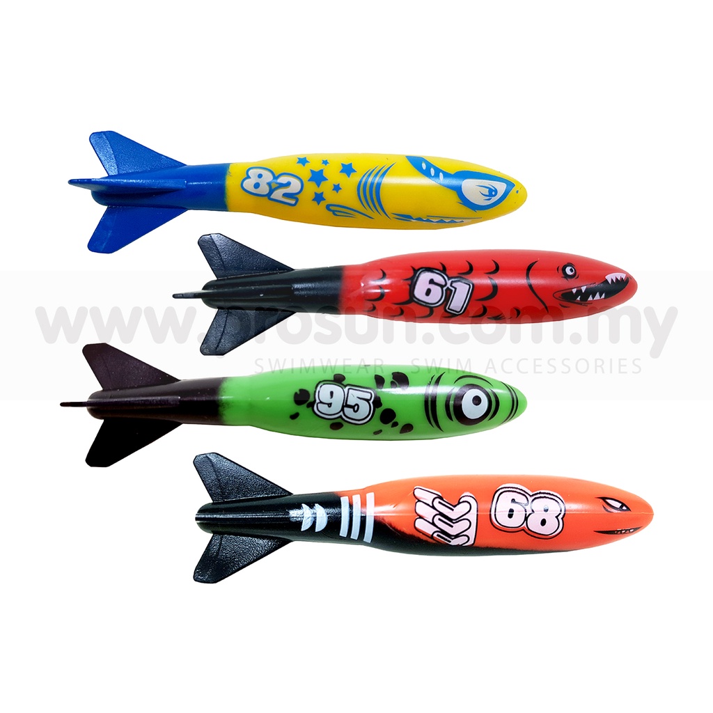 Ombak9 Mini Torpedo Underwater Diving Game Children Age 6+ Water ...